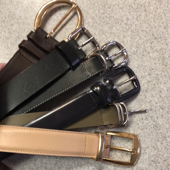 Talbots | Accessories | Collection Of Leather Belts | Poshmark